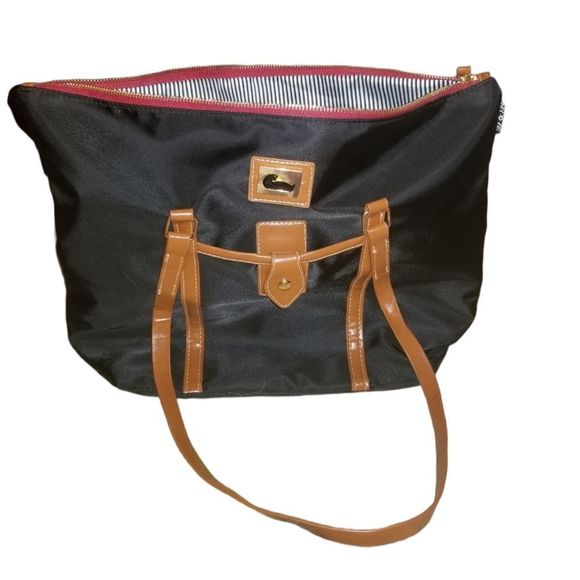 D&b | Bags | Db Nylon Totebagblackeuc | Poshmark